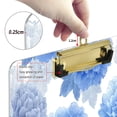 Acrylic Writing Board Gold 12.5*9 Inch Clipboards Transparent Acrylic ...