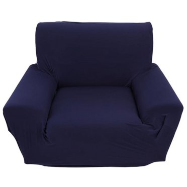 NICEEC Sofa Slipcover Blue Sofa Cover 1 Piece Easy Fitted Sofa Couch ...