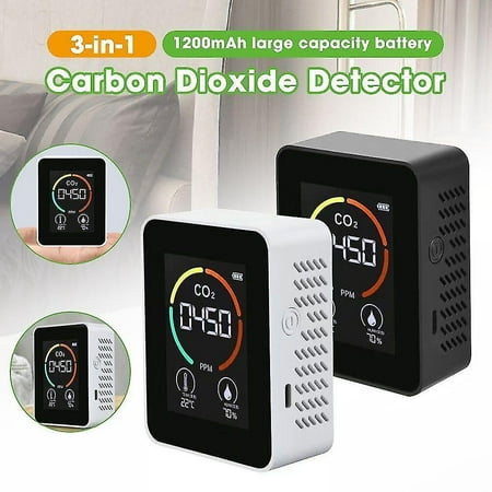 Indoor Co2 Sensor Co2 Meter Digital Air Detector Intelligent Air ...