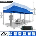 COBIZI 10'x30' Pop up Canopy,Party Tent Outdoor Event Instant Gazebo ...
