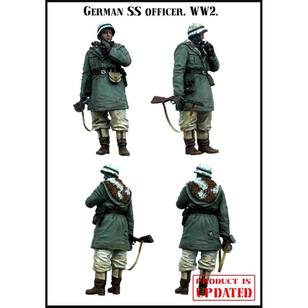 Evolution Miniatures 1:35 WWII German SS Officer Figure Kit #EM-35005 ...