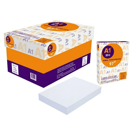A1 Copy Paper, 20 lbs, 8.5" x 11",97 brightness, 500 Sheets/Ream ...