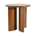 Christopher Knight Home Mid-Century Modern Wood Round Side Table with ...
