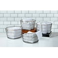 Mainstays Medium Round Wire Copper Storage Baskets - 4 Pack - Walmart.com