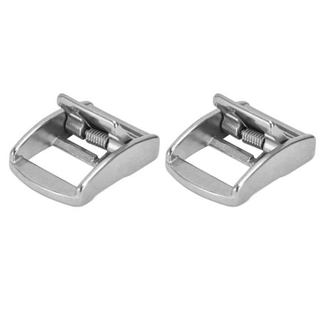 ANGGREK 2Pcs Press Buckles 316 Stainless Steel Spring Locking Buckle ...