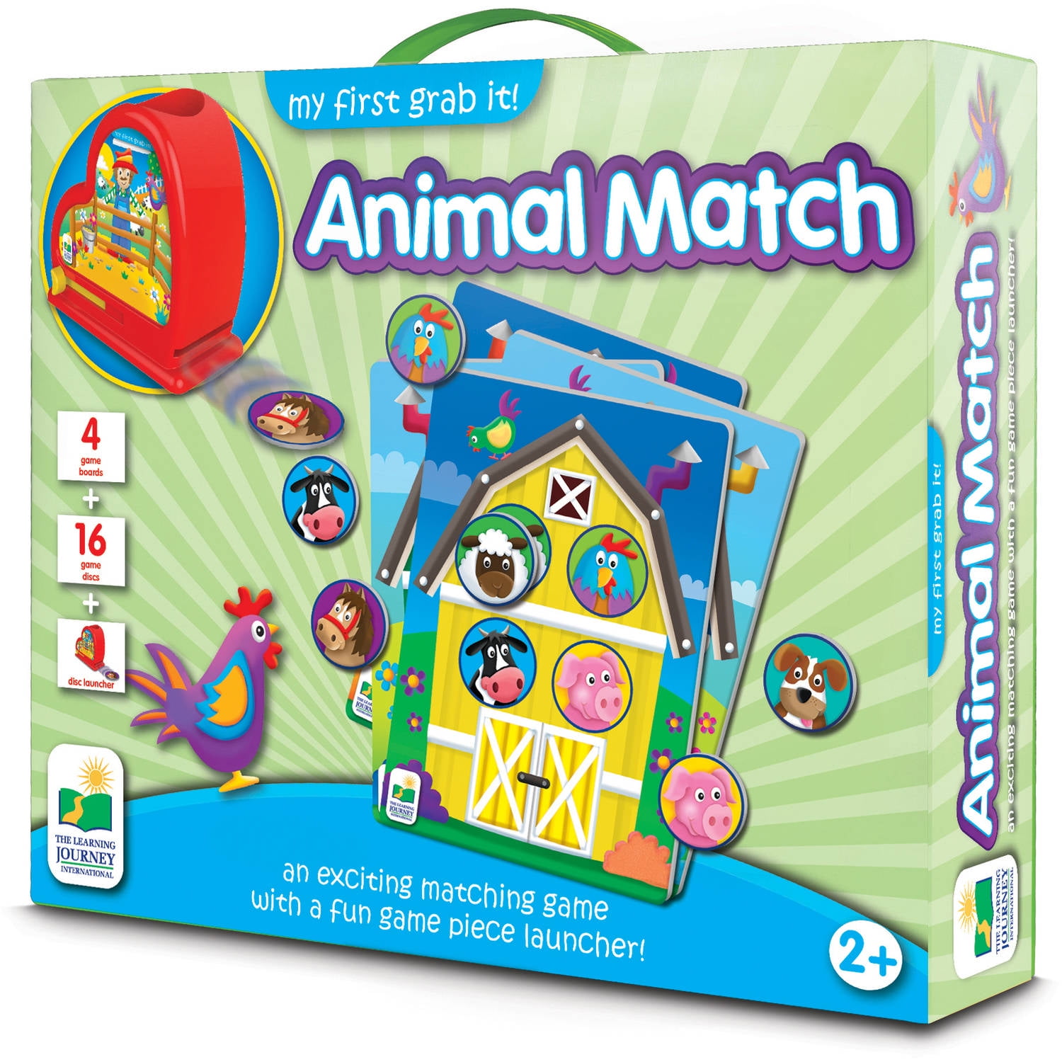 My First Grab It! Animal Match - Walmart.com