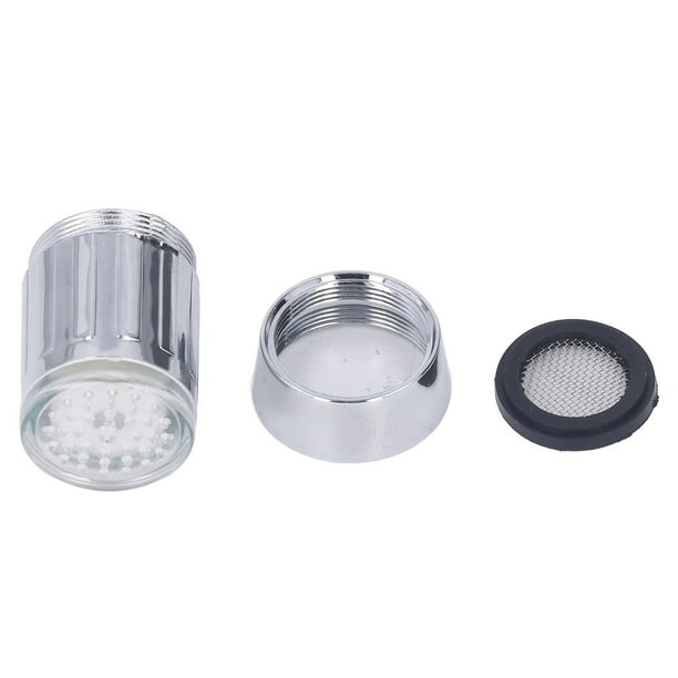 LED Water Faucet, Large Water Outlet LED Water Tap Color Gradient ...