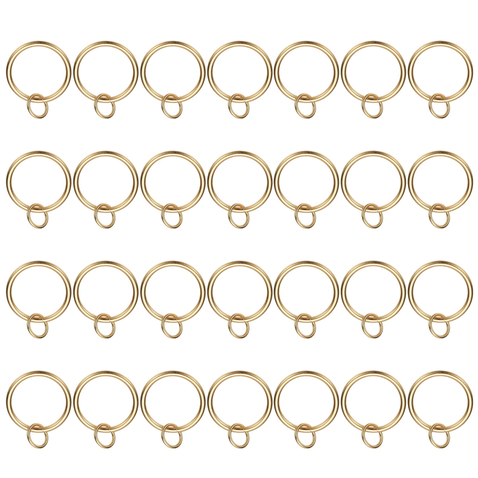Click here for Unique Bargains Uxcell 28 Pcs Curtain Rings With E... prices