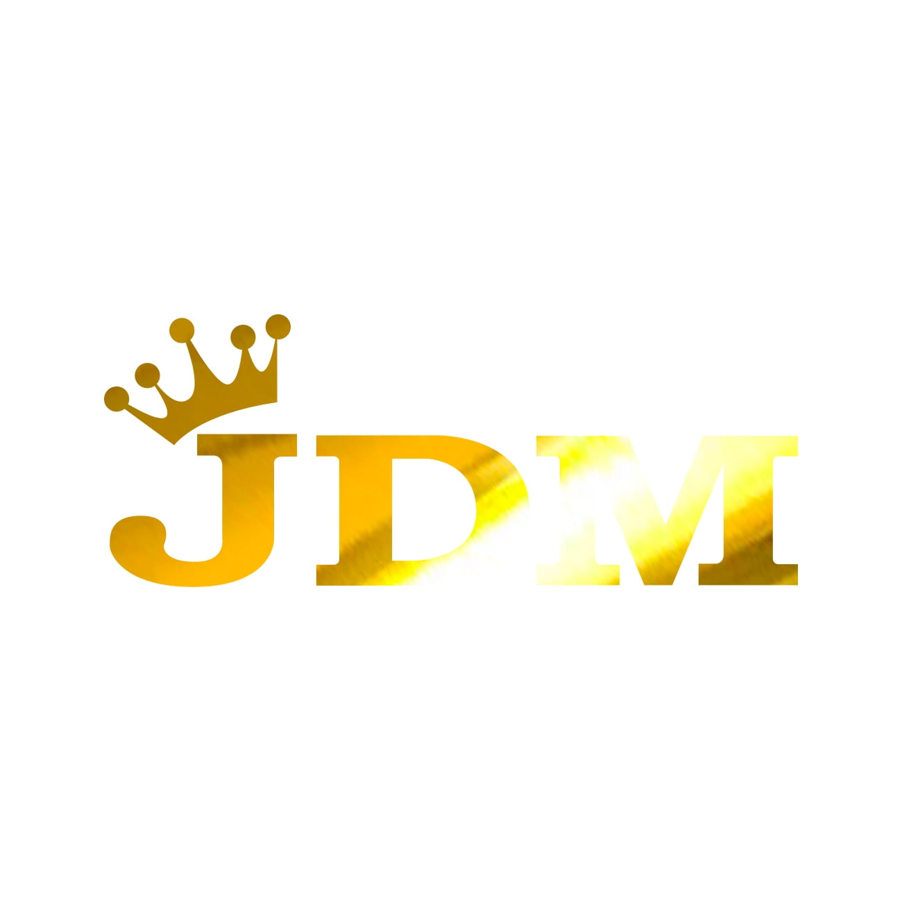 JDM King Sticker Decal Die Cut - Self Adhesive Vinyl - Weatherproof ...