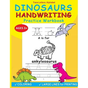 Learn to Write Workbook Letters & Numbers: handwriting practice book ...