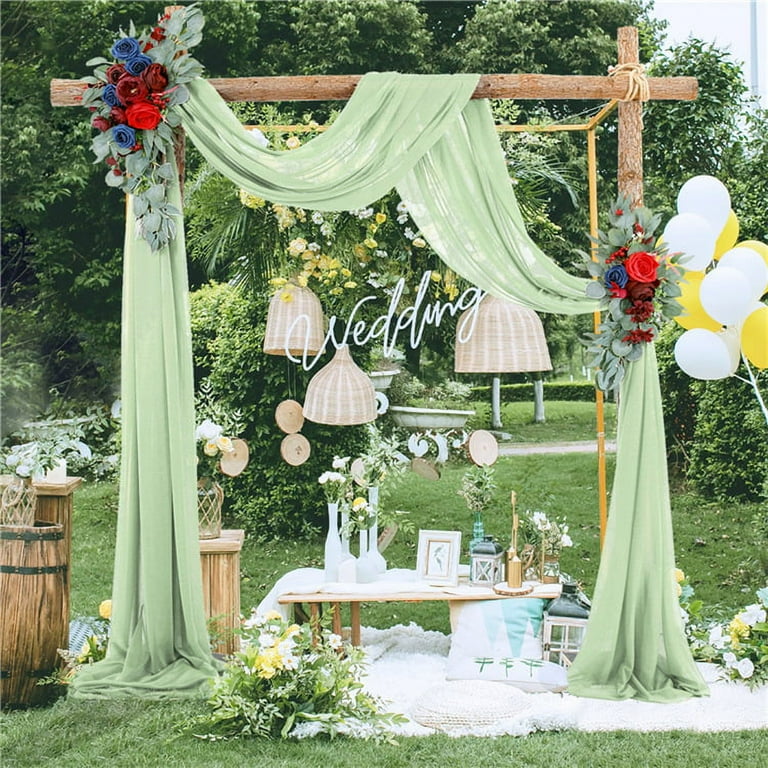 Wedding arch drapery 60 photos - Astyledwedding.com