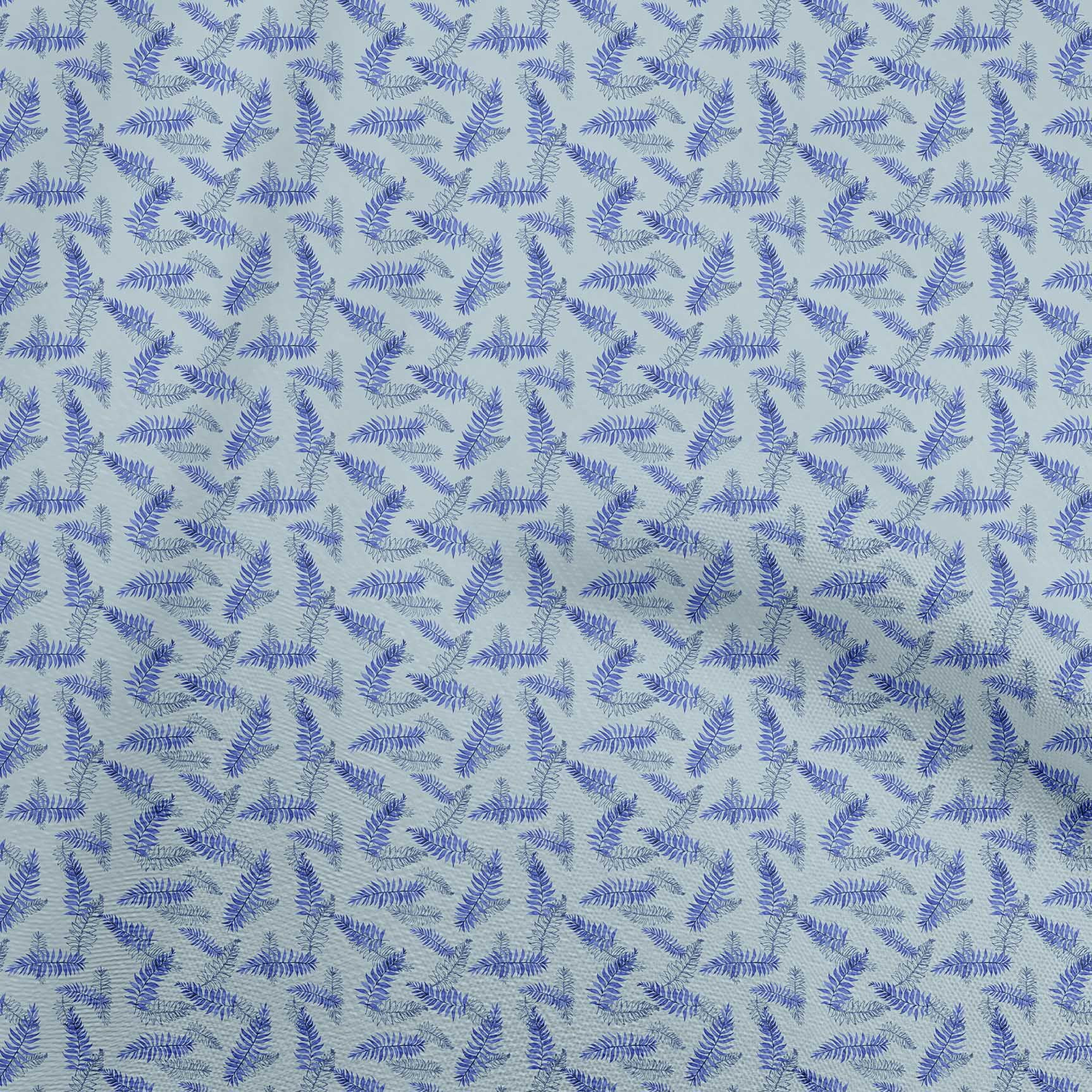 oneOone Viscose Chiffon Light Blue Fabric Autumn Dress Material Fabric ...