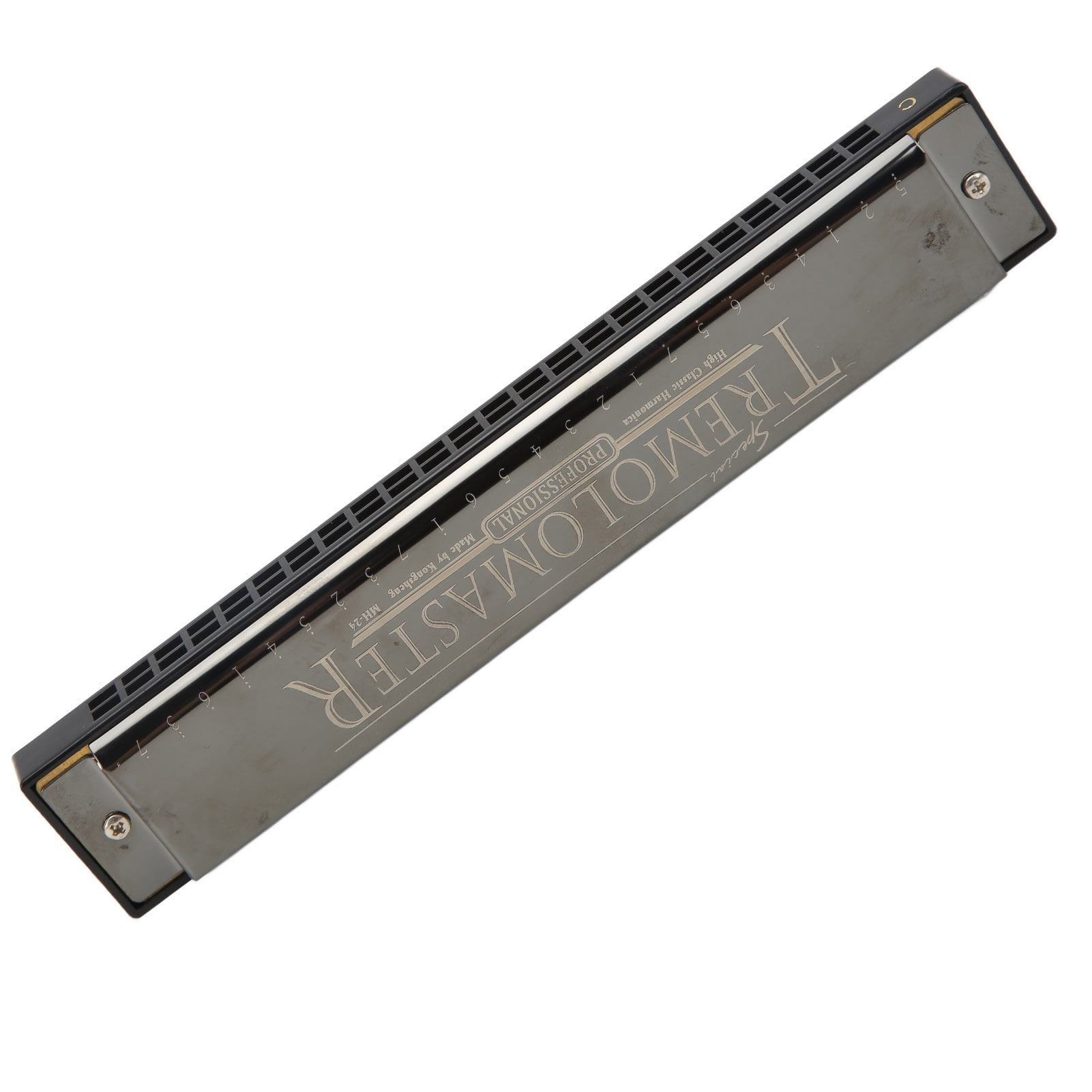 Mouth Organ, Tremolo Harmonica 24 Holes C Key Accurate Pitch For ...