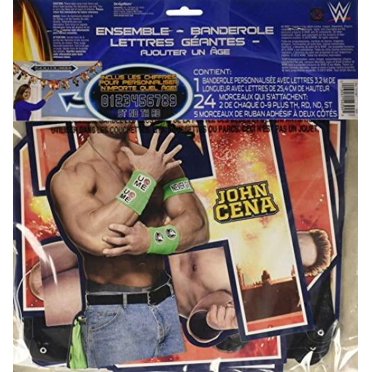 WWE Wrestling Smash Jumbo Letter Banner Kit (1ct) - Walmart.com