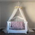 SLPJZLW Princess Style Crib Mosquito Net Free Installation Crib ...
