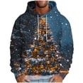 Aimik Hanes Unisex's Ugly Christmas Jumper Sweater Printed Pullover,3D ...