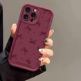 Bow Knot Bowknot Print Camera Protection Phone Case for iPhone (iPhone ...