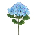 Artificial Hydrangea Bouquet, Blue, Lifelike Flowers for Home Table ...