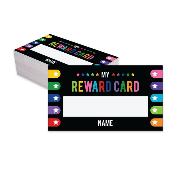 Classroom Reward Card / 100 Behavior Reward Cards for Teachers Students ...