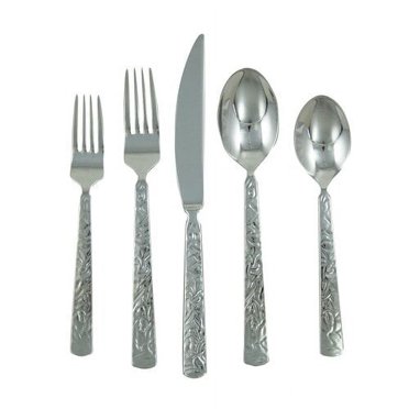 Free Shipping! Lenox Reed And Barton Allora 5-Piece Flatware Place Setting, Silver - Walmart.com ...