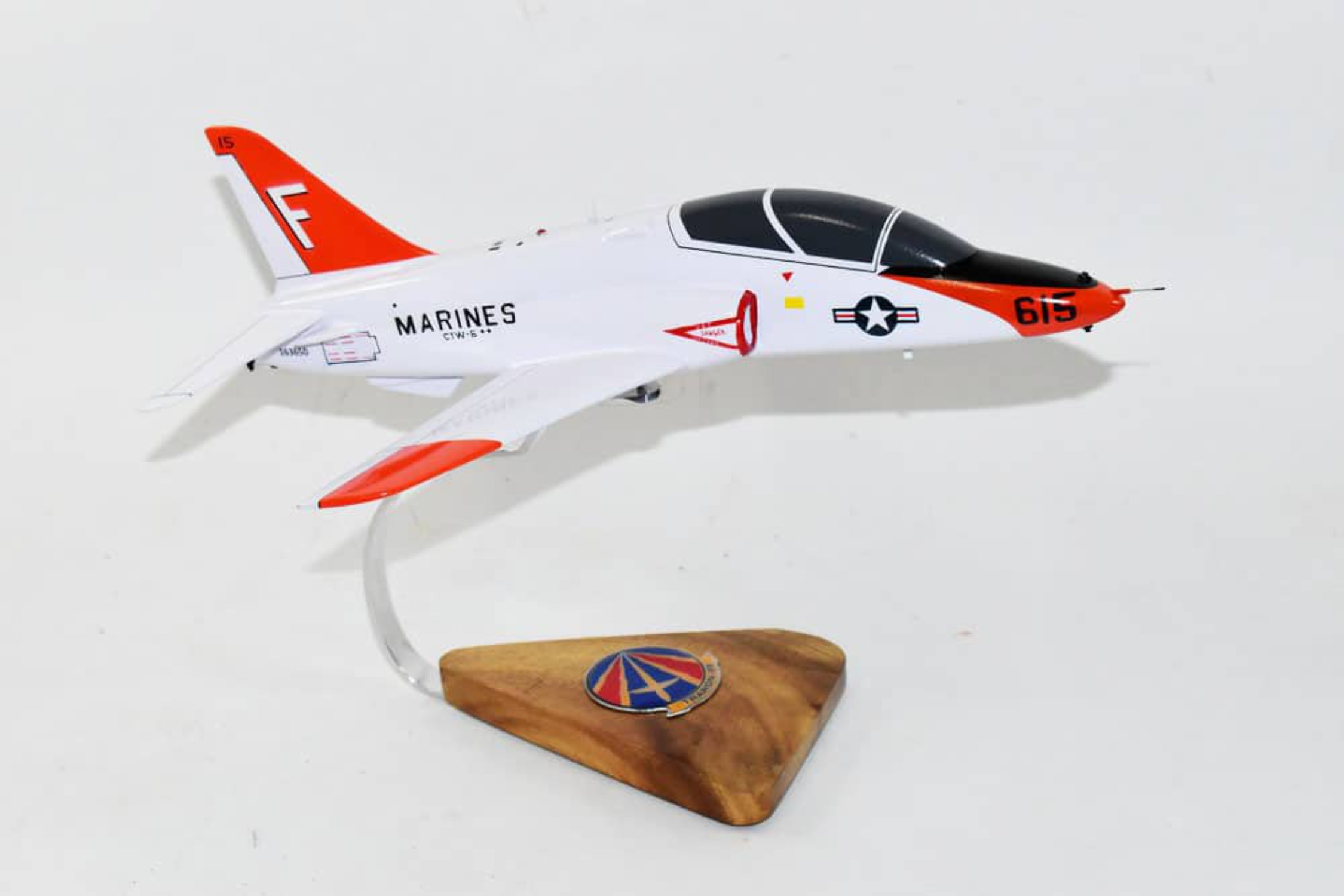 VT-86 Sabrehawks T-45 Model, 1/40th (12) Scale, Mahogany, Navy Trainer ...