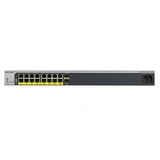 NETGEAR ProSAFE GS418TPP - switch - 16 ports - smart - rack-mountable ...