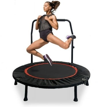 40" Mini Trampoline, Rebounder Trampoline for Adults Fitness Trampoline ...