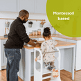 Ette Tete STEP UP • Adjustable Height Montessori Helper Tower for ...