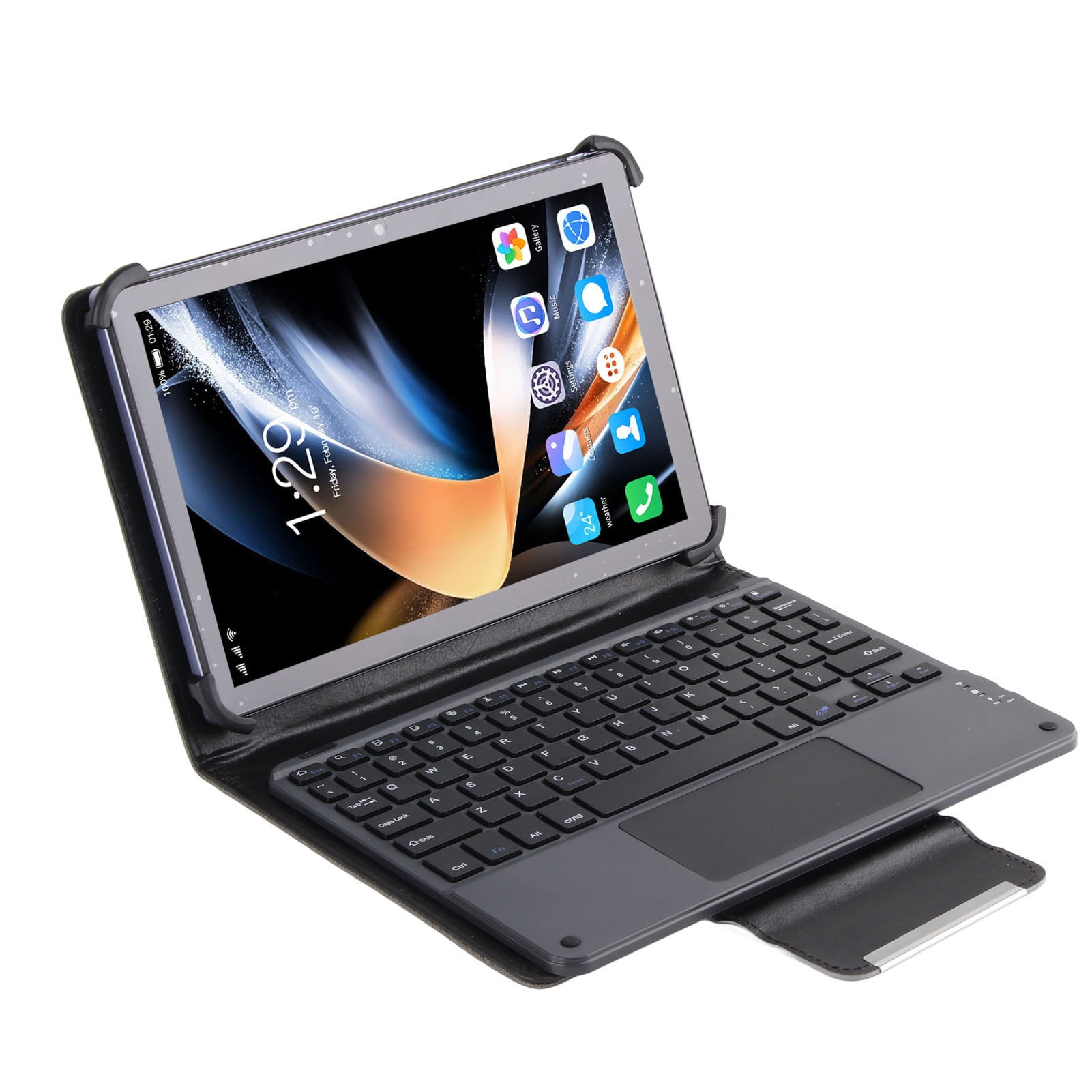10. Tableta De 1 Pulgada Con Teclado, Pantalla 2 En 1 FHD 8 CPU 8GB ...