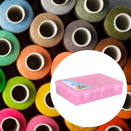 Sewing Thread Box 42 Spools Large Capacity Plastic Storage for Spools ...