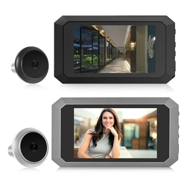 Digital Door Peephole Viewer Camera Walmart Door Security Monitor