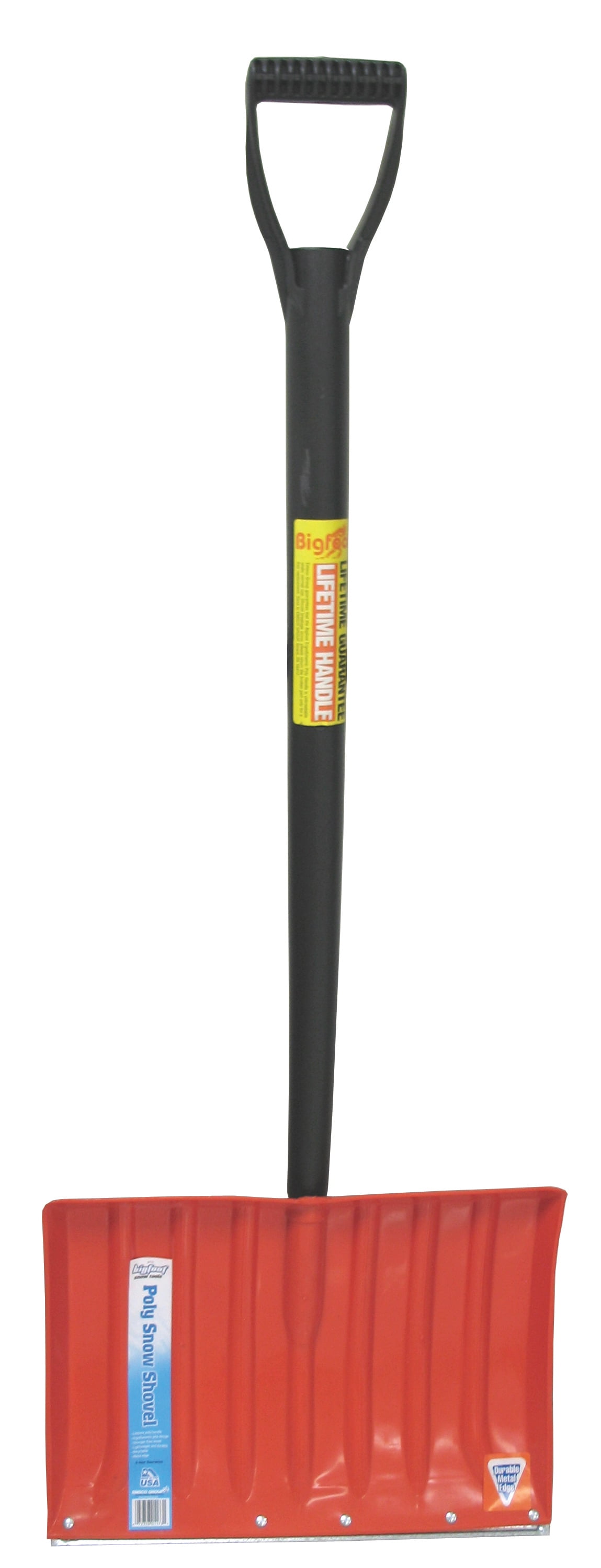 Poly Snow Shovel With Lifetime Poly Handle - Walmart.com