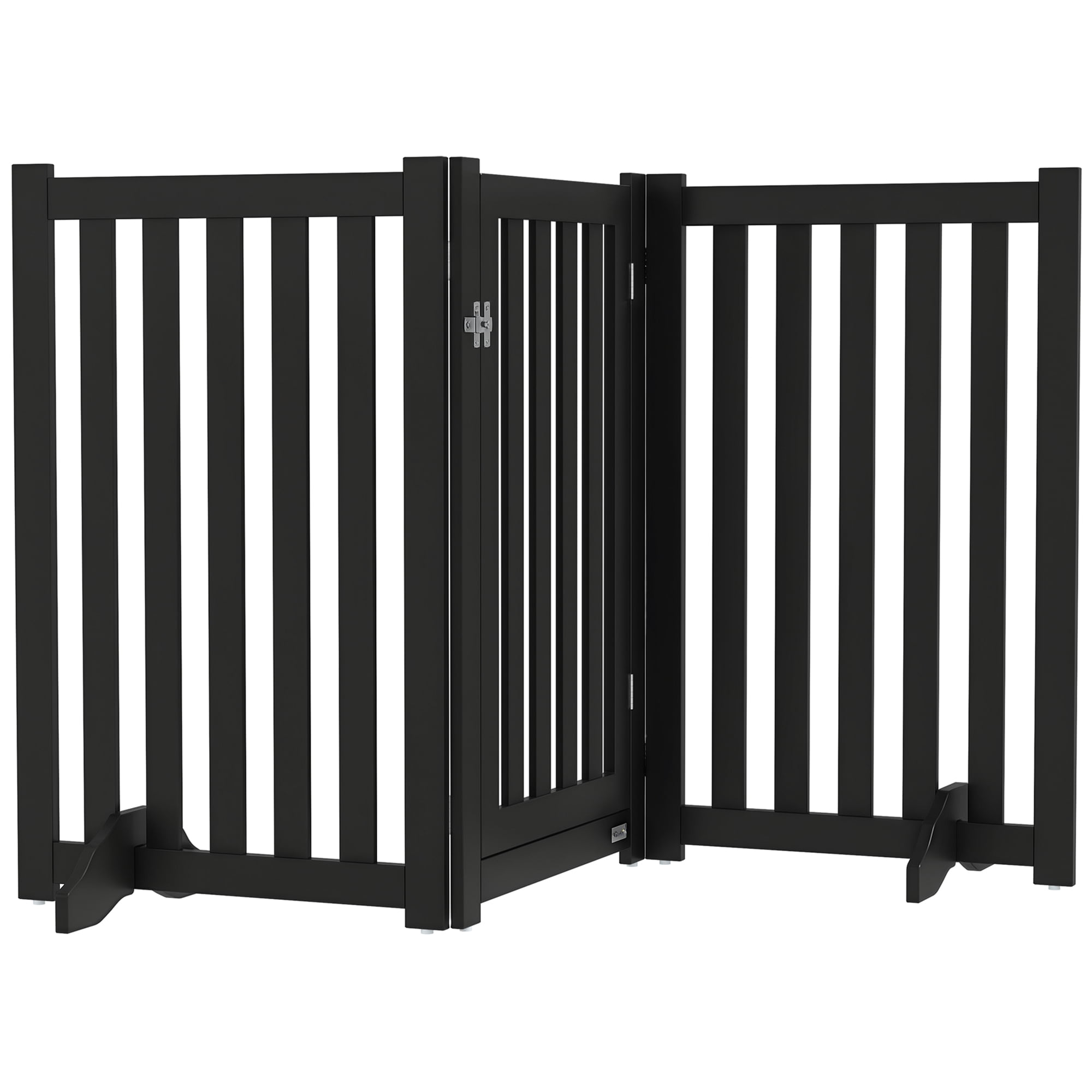 Click here for Pawhut Dog Gate 3-Panel Foldable With Feet For Med... prices