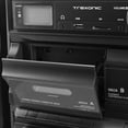 Trexonic 3-Speed Turntable, CD, Dual Cassette, BT, FM Radio, USB/SD Recorder, Wired Speakers ...