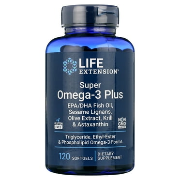 Bluebonnet Natural Omega-3 Kosher Fish Oil, 60ct - Walmart.com