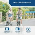 Hiboy C1 Electric Bike for Adults, Max 19MPH Speed & 43.5 Miles Range（PAS）, 500W Peak Motor and ...
