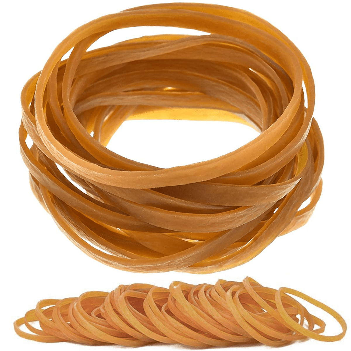 Leining Rubber Bands 100pcs Stretchable Rubber Elastics Bands General Purpose Elastic Stretchable Bands Sturdy Rubber Bands For Home Or Office Use