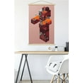 Minecraft - Pigman Nether Wall Poster with Magnetic Frame, 22.375" x 34 ...