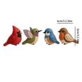 DIY Bird Sewing Craft Kit for Adults, 4 Pcs Birds Patchwork Kit ...