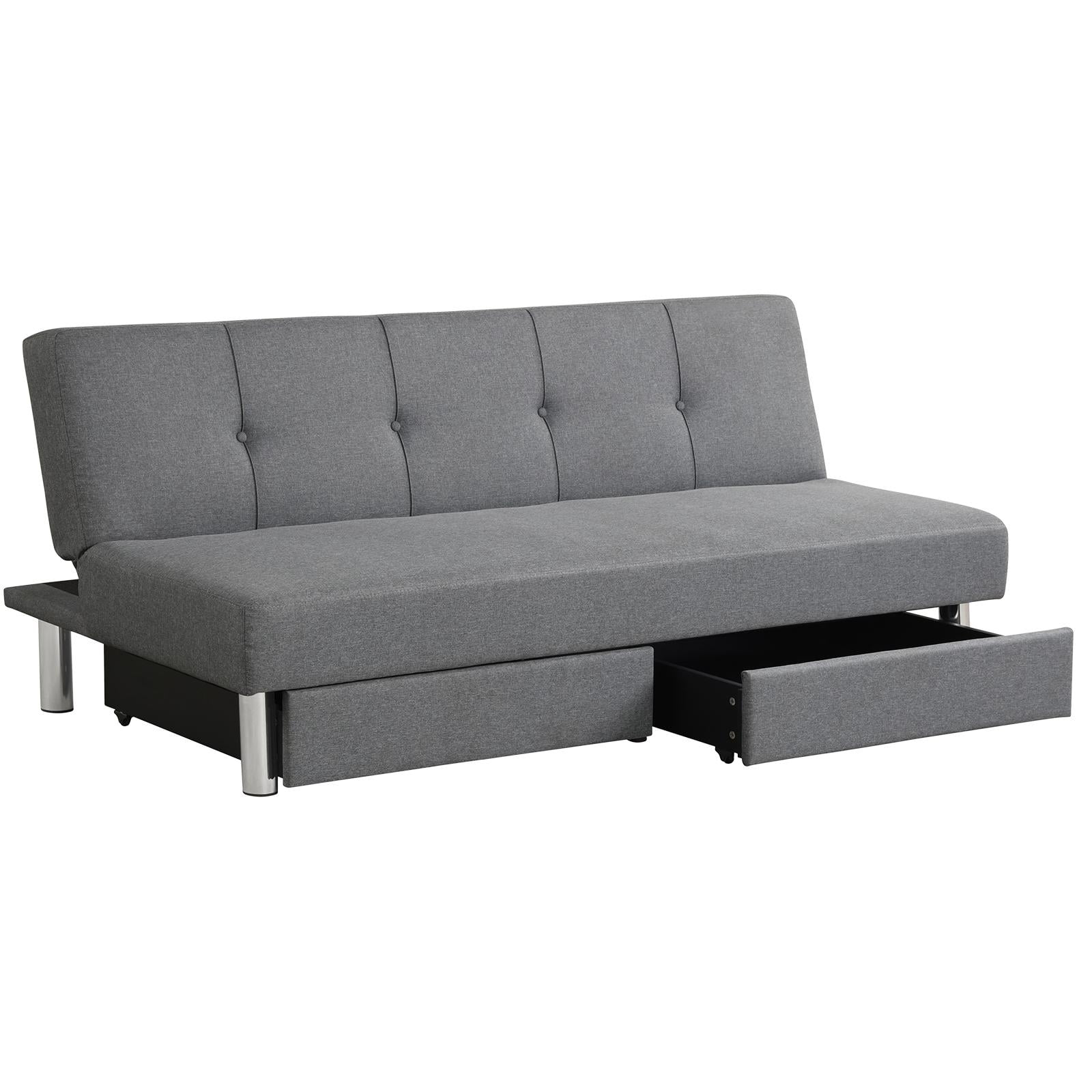 Click here for Giantex 3-Seat Convertible Sofa Bed long Sofa W/ 2... prices