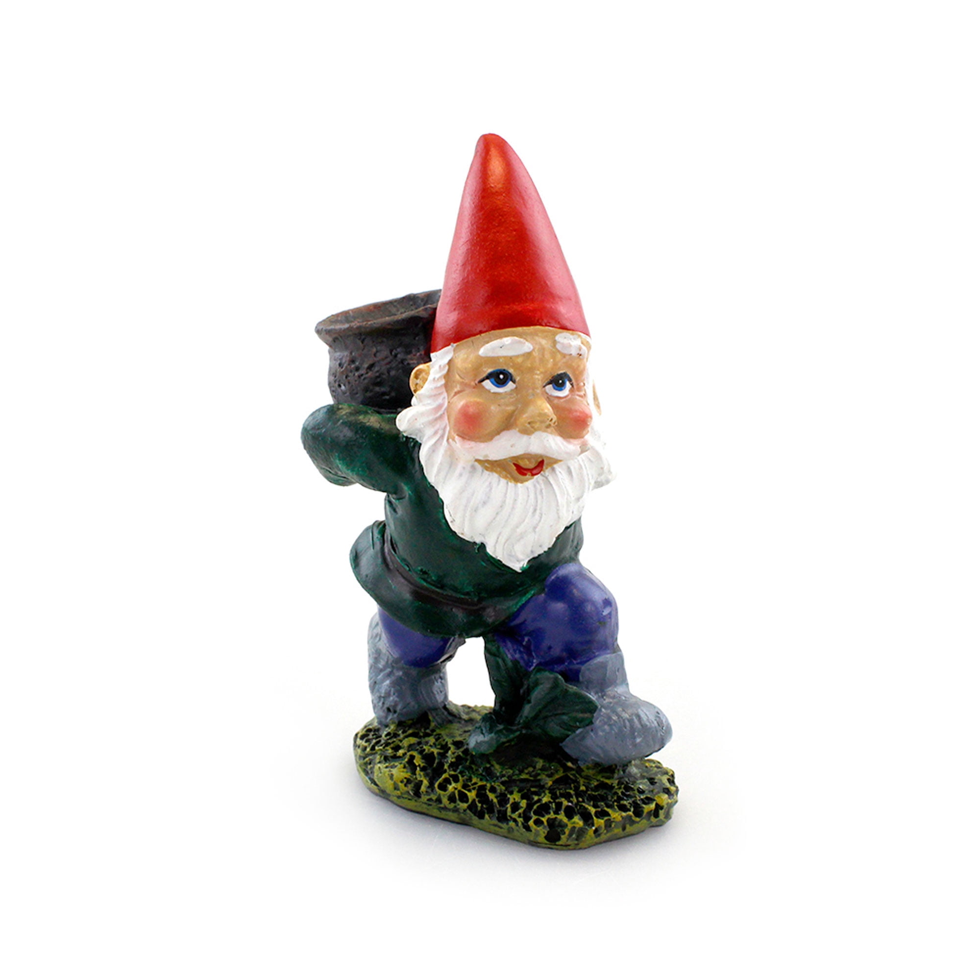 NW Wholesaler, 3.3" Resin Garden Gnome Carrying Bucket, 1PC - Garden ...
