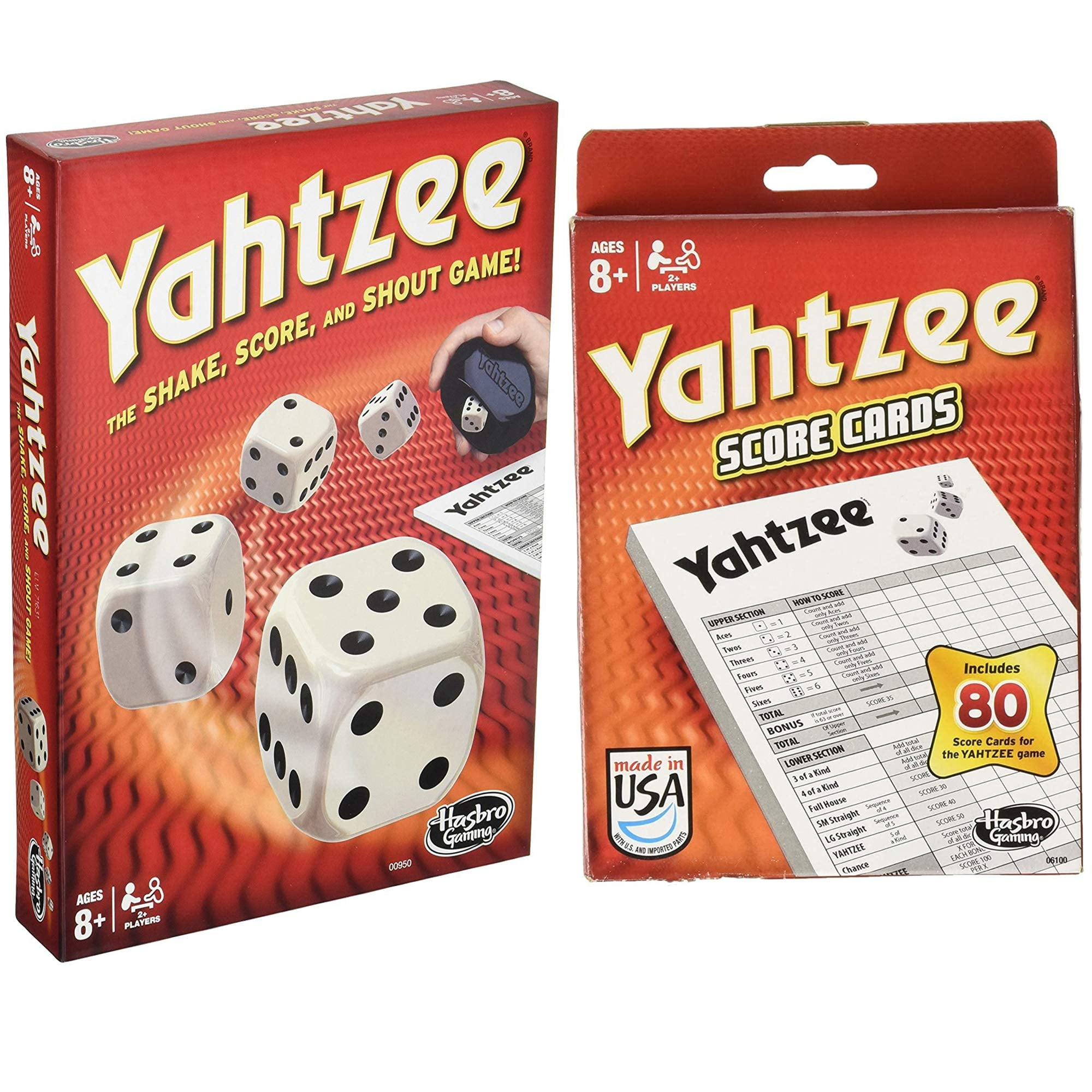 Juego de mesa Yahtzee + Score Pads 80 Cards | Bodega Aurrera en línea