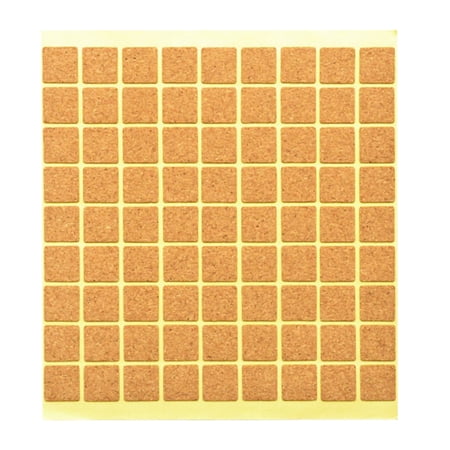 1 Sheet High Viscosity Wood Stickers Self-Adhesive Label Sticker Blank ...