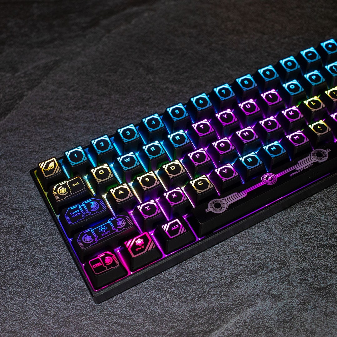 OEM Eye of the Prodigal Translucent Legend Keycaps (104 keycap set ...
