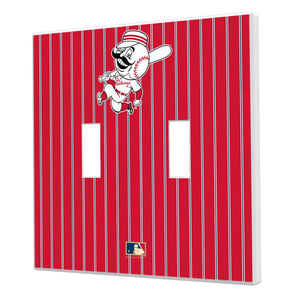 Cincinnati Reds 1953-1967 Cooperstown Pinstripe Double Toggle Light ...