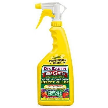 Dr. Earth Final Stop Insect Killer Liquid, Yard and Garden, 32 oz ...