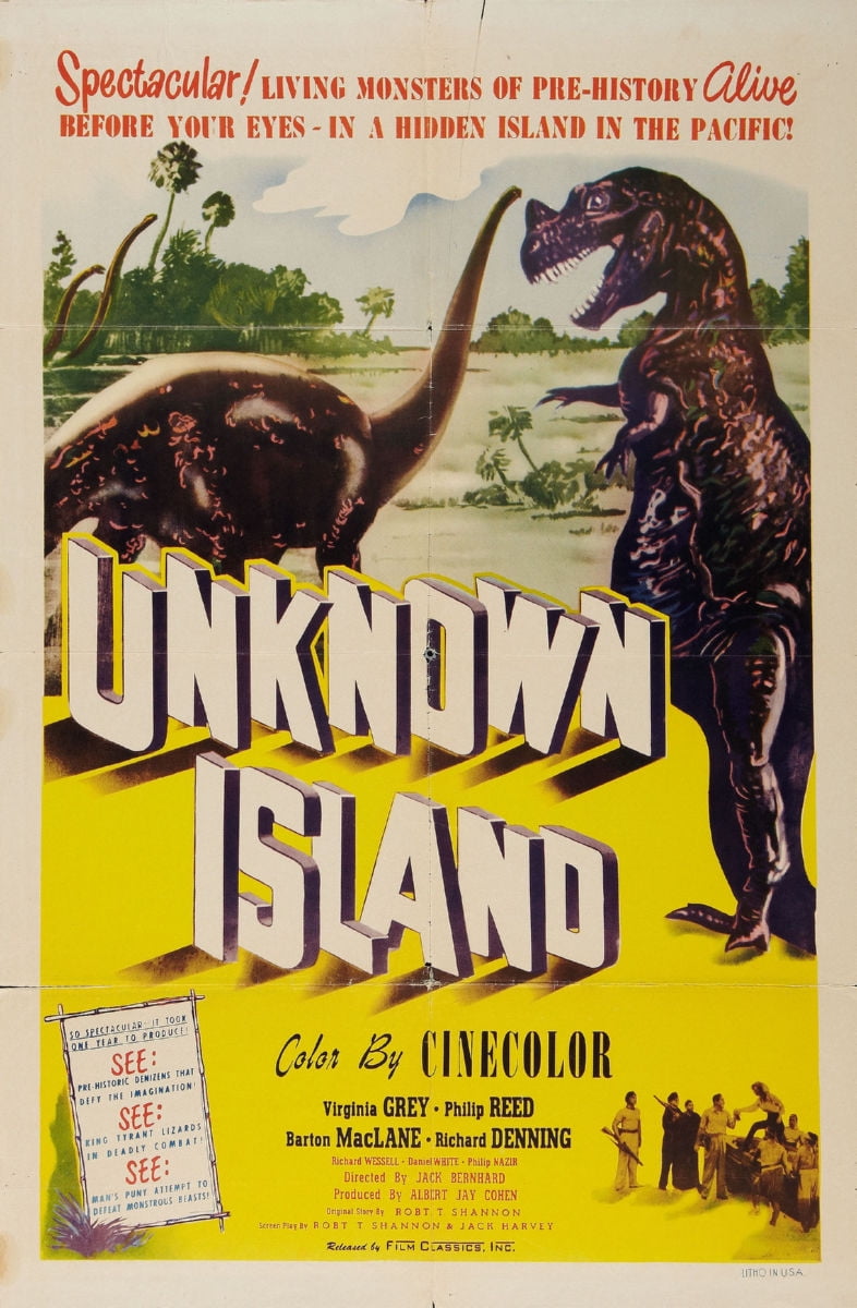 Unknown Island Movie Poster 24In x 36In Art Poster 24x36 Multi-Color ...