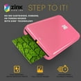 Kodak Step Wireless Mini Picture Printer 2x3 (Pink) for Smartphones ...
