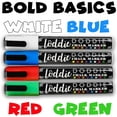 Liquid Chalk Markers - Pack of 4 Chalk Pens - Perfect for Chalkboards ...