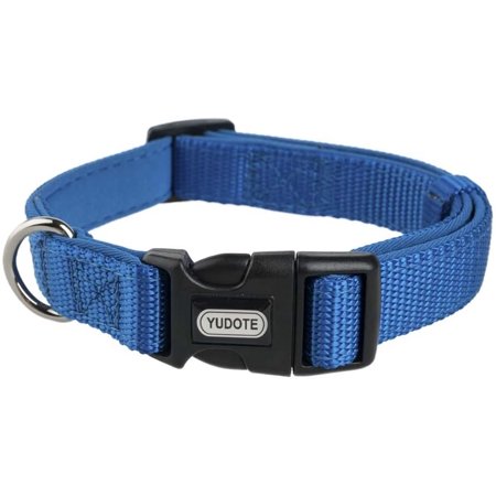 Basic Adjustable Solid Dog Collar, Reflective Puppy Collars, Multiple ...